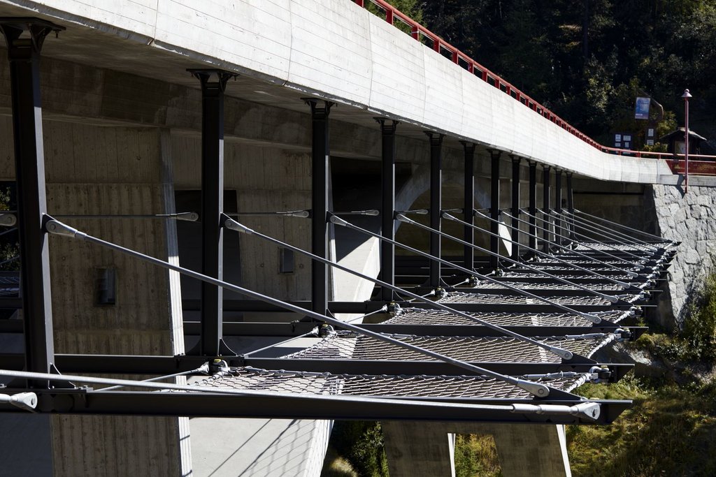 Saas-Fee Panorama Bridge: Bridge Safety in the Alps: Jakob Rope Systems