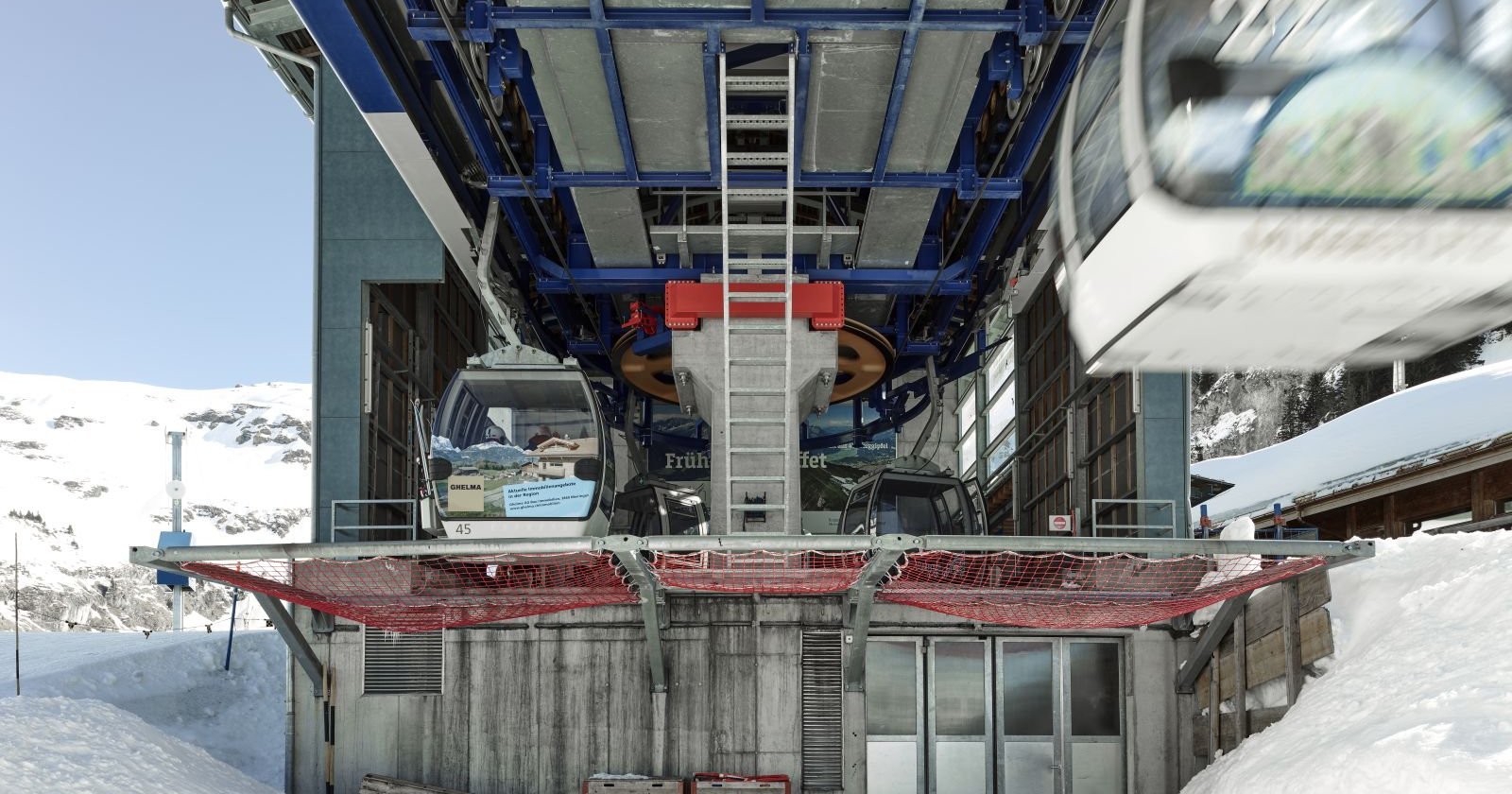Nets for cable car stations: Synthetic fiber or stainless steel: Jakob ...